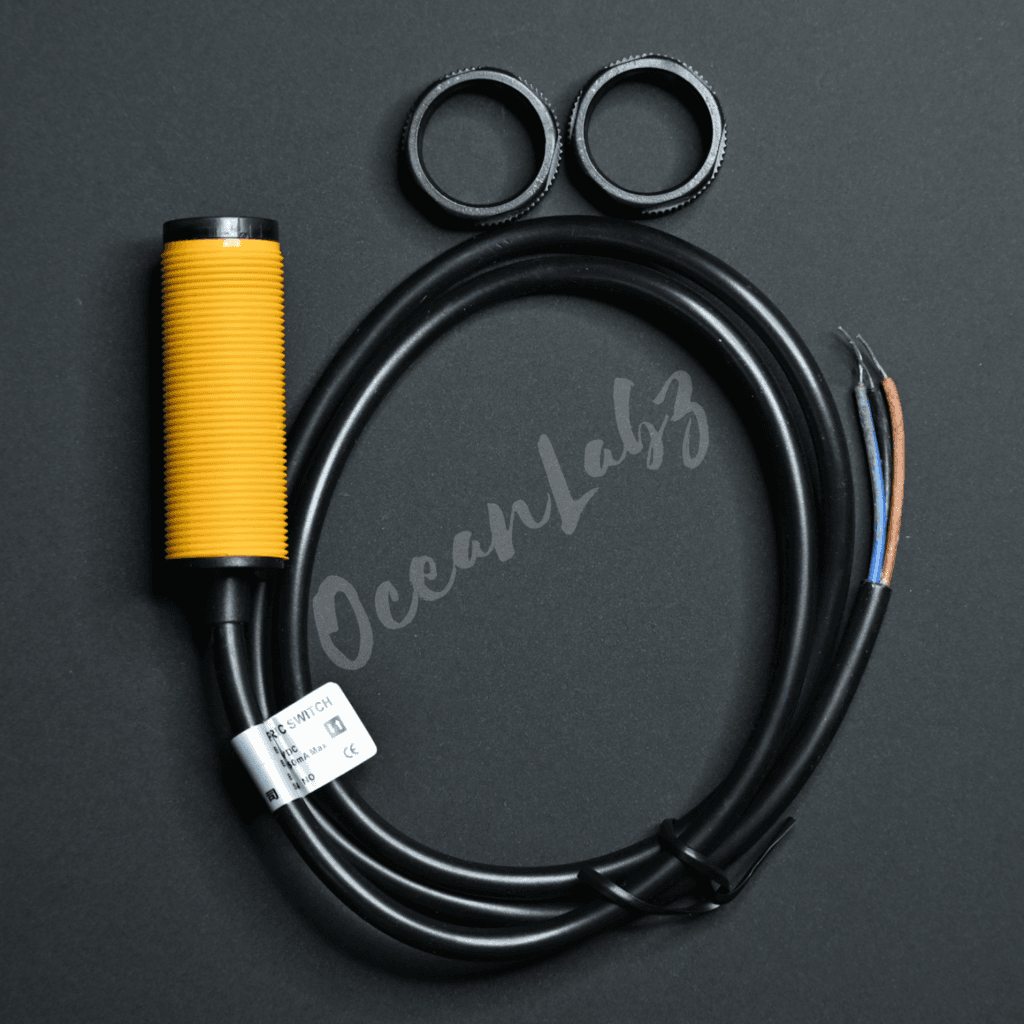 E18-D80NK Adjustable IR Sensor Proximity Switch 3-80cm Range - OceanLabz