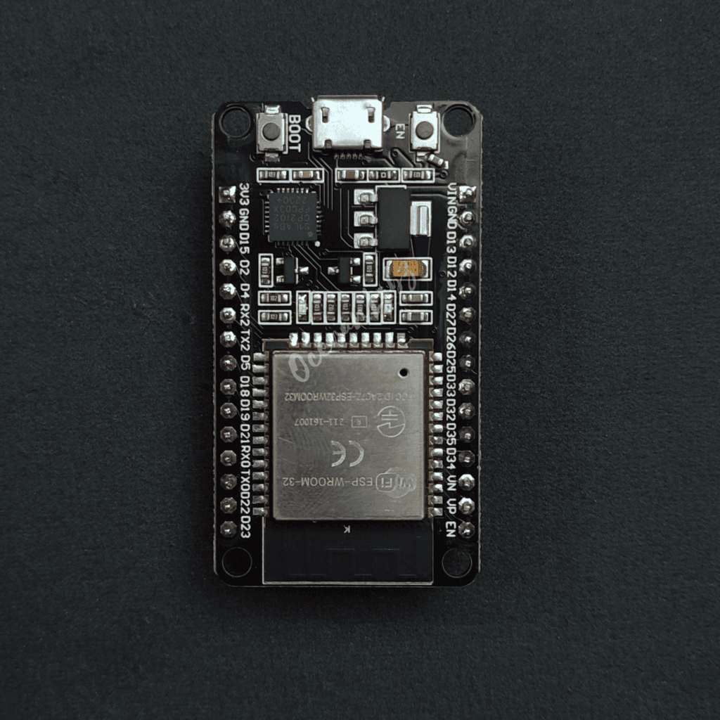 Esp32 Wroom 32 Development Board Cp2102 Usb Driver 24ghz Dual Core Wifi Bluetooth 30 Pins 