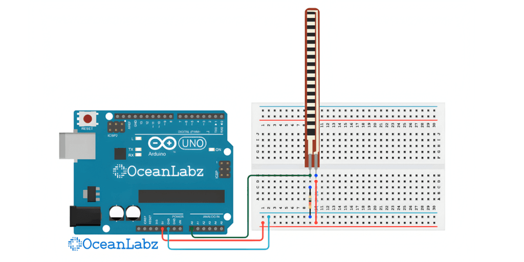 Interface Flex Sensor with Arduino – OceanLabz