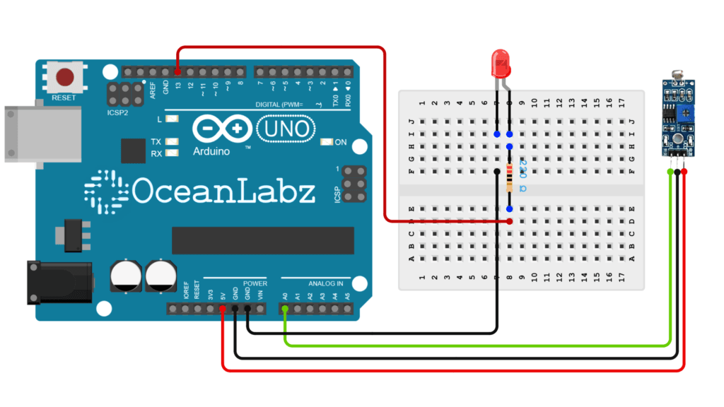 Project 13: LDR Sensor - OceanLabz