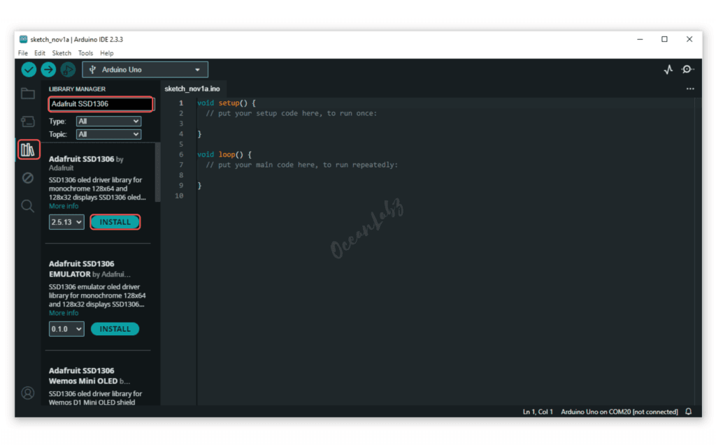 ESP32 OLED Display with Arduino IDE - OceanLabz