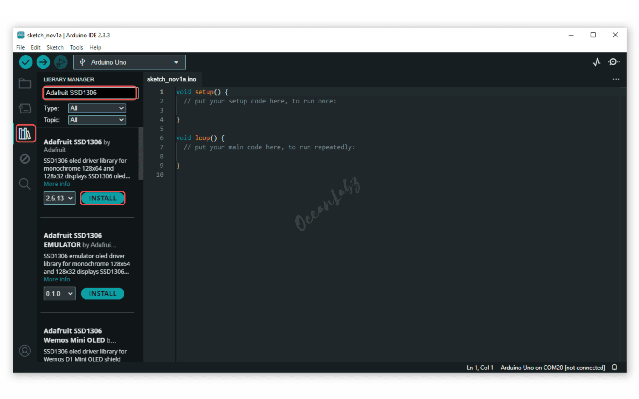 ESP32-S3 OLED Display with Arduino IDE - OceanLabz