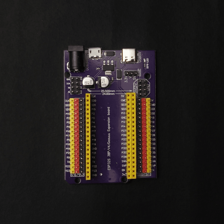 Esp32 Esp32s 38 Pin Purple Expansion Board For Esp32 Wroom 32