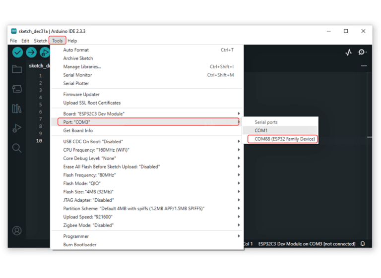 Getting Started With ESP32 C3 Mini Development Board - OceanLabz