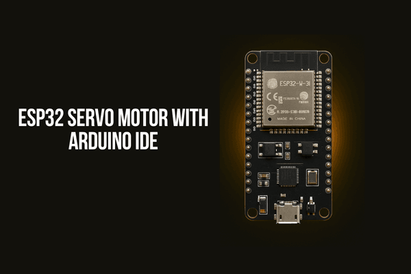 ESP32 Servo Motor with Arduino IDE - OceanLabz