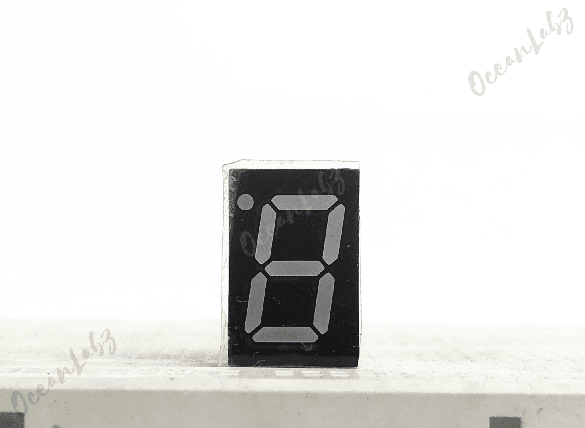 Project 27: 7 Segment Display (1 Digit) - OceanLabz