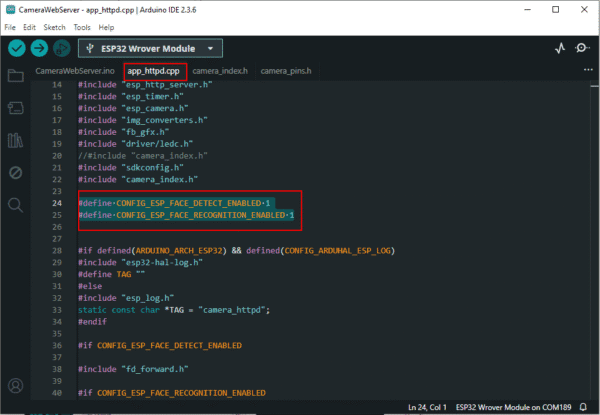 ESP32 Camera Face Recognition with Arduino IDE - OceanLabz