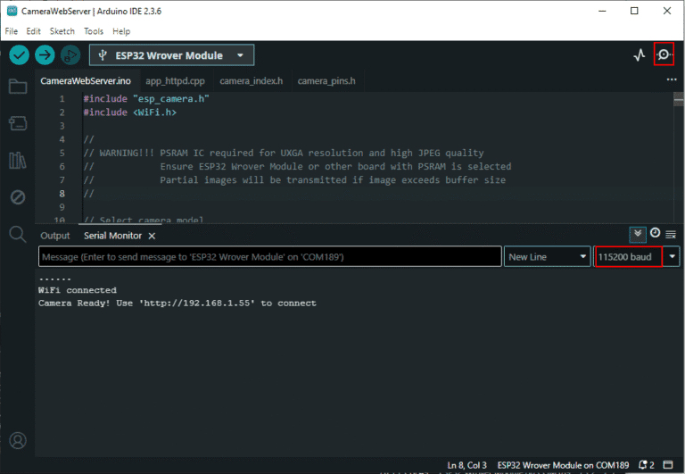 ESP32 Camera Face Recognition with Arduino IDE - OceanLabz