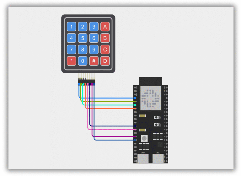 ESP32-S3 4×4 Keypad with Arduino IDE - OceanLabz