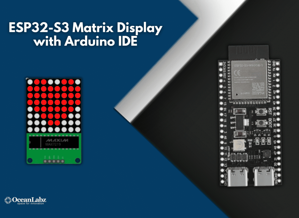 ESP32-S3 Matrix Display with Arduino IDE - OceanLabz