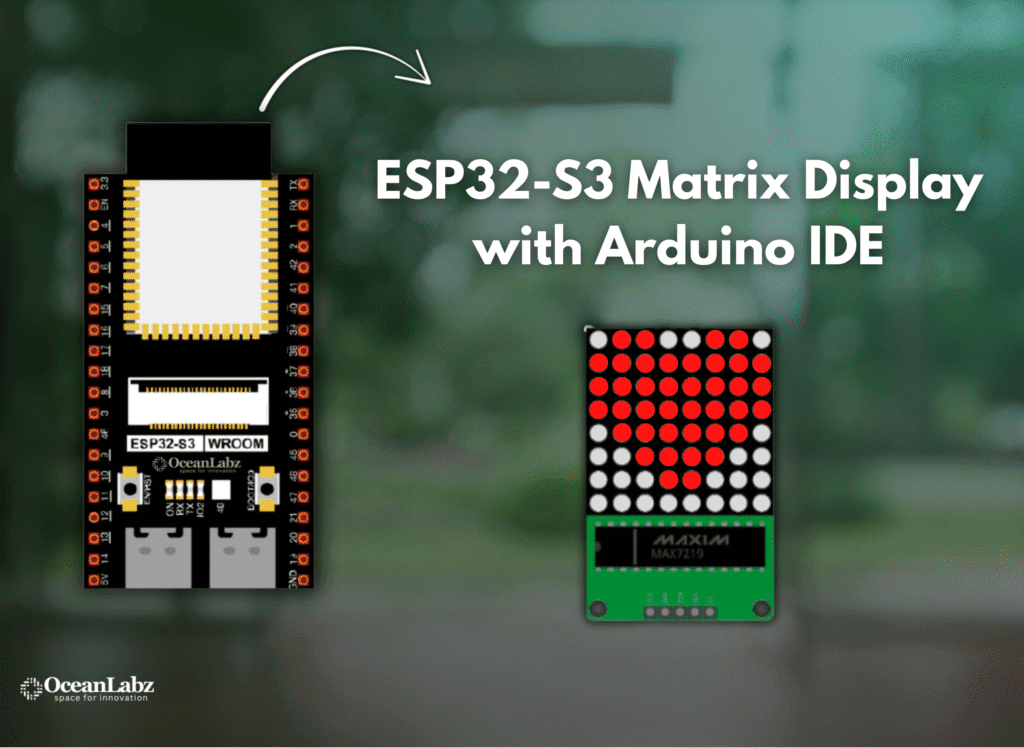 ESP32-S3 Matrix Display with Arduino IDE - OceanLabz