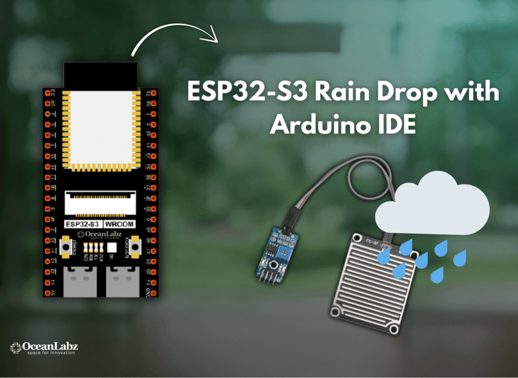 ESP32-S3 Rain Drop with Arduino IDE - OceanLabz